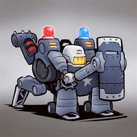 Riot Shield Bot By Kevin Merriman R Imaginaryrobotics