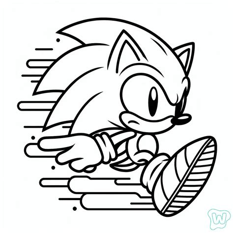 32 Sonic Para Colorear Dibujos Gratis Para Imprimir Pdf
