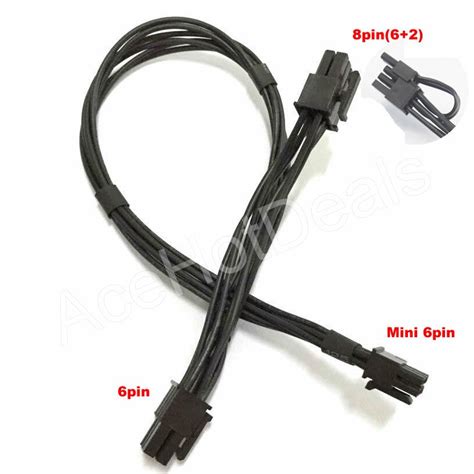 Mini Pin To Pin Pin PCI E Dual Power Cable For Apple Mac Pro Video Card EBay
