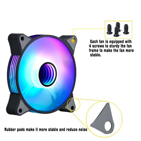 IWONGOU Ar12 Pro RGB вентилятор 120 мм | AliExpress