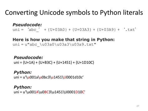 Ppt Must Know About Unicode Powerpoint Presentation Free Download