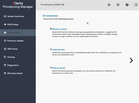 操作系统安装 Lxpm V3 Lenovo Docs
