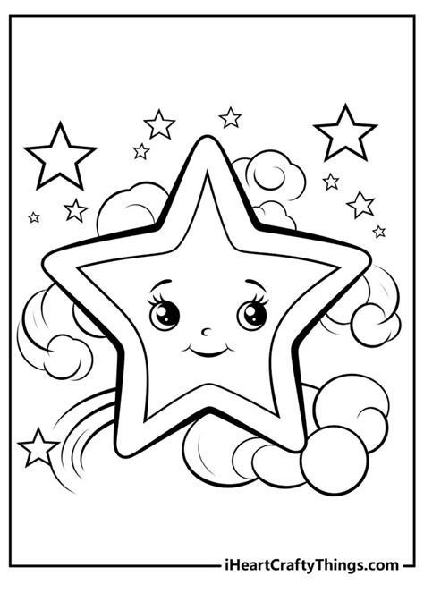 Star Coloring Pages 100 Free Printables