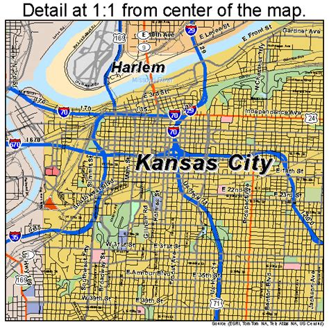 Map Of Downtown Kcmo