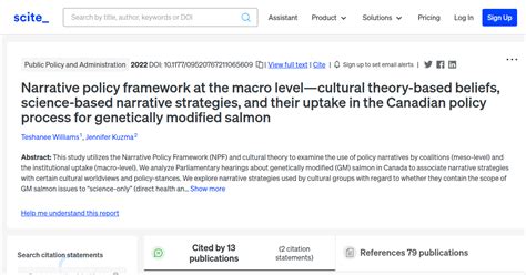 Narrative Policy Framework At The Macro Level—cultural Theory Based
