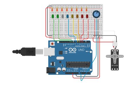 Circuit Design Датчик влажности ДЗ 2 Tinkercad