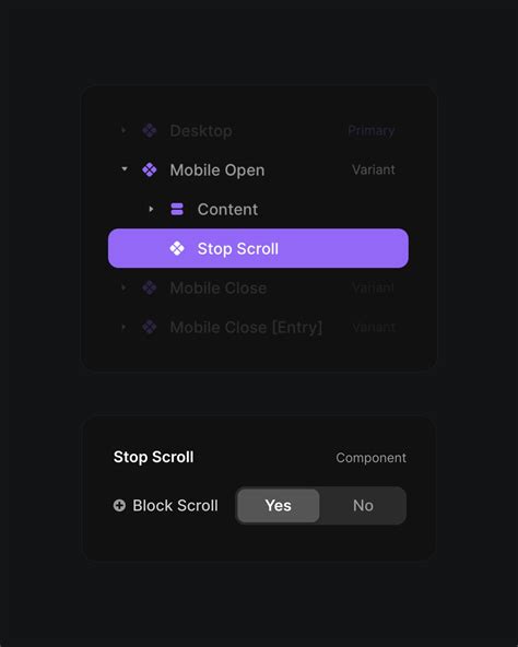 Scroll Stopper Component In Framer — Framer Resource