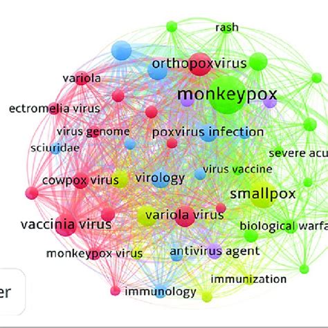 Author Keywords Co Occurrences Network Download Scientific Diagram