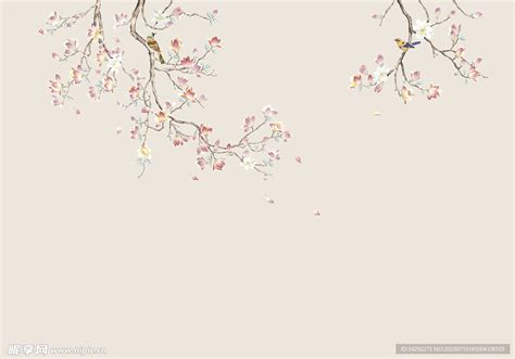 水墨画背景设计图绘画书法文化艺术设计图库昵图网