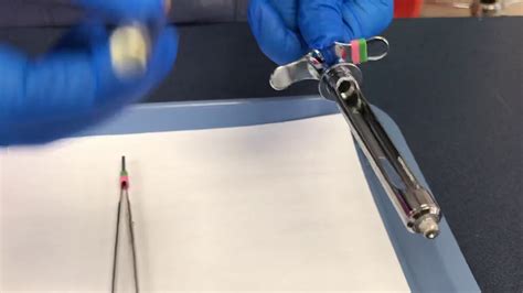 How To Assemble Local Anaesthetic Syringe At James Goldsbrough Blog
