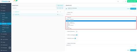 Intake Forms Custom Feature Intake Forms Custom Feature SimplyBook Me