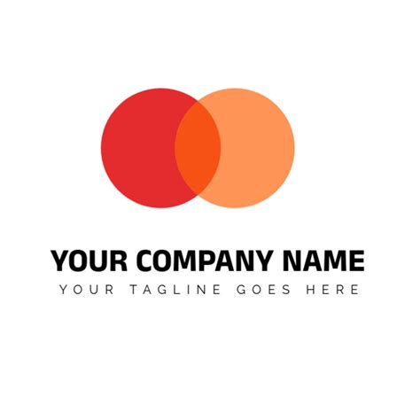 Mastercard Logodouble Circletransaction Companyvisa Logocredit Card Logo เทมเพลต Postermywall