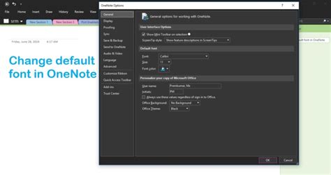 How To Change Default Font In OneNote Technoresult