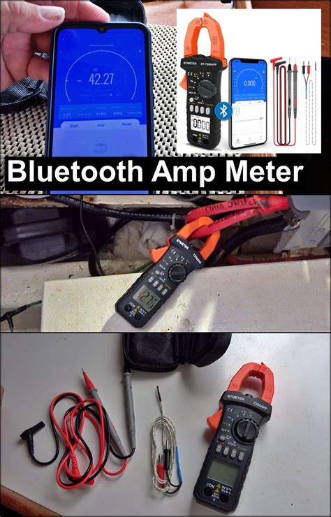 Bluetooth Clamp On Meter For Remote Circuit Monitoring