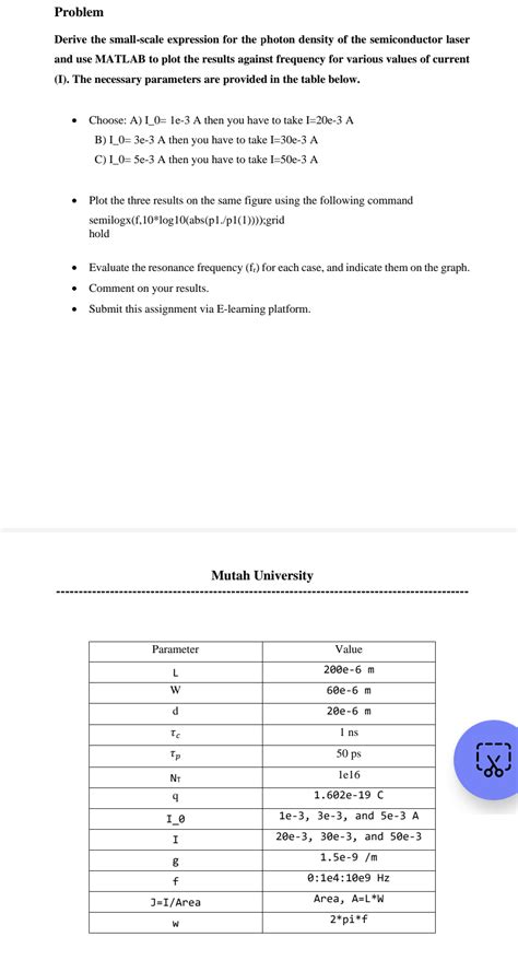 Problemderive The Small Scale Expression For The