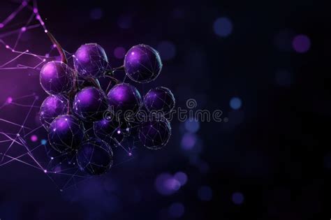 Visual Representation Of Molecular Structures In A Dark Cosmic