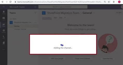 In 2 Steps Create A Channel In Teams Office 365 Global SharePoint