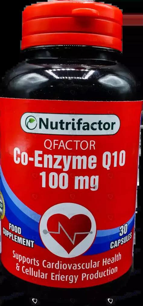 Nutrifactor Co Enzyme Q10 100 Mg 30 Capsules Price In Pakistan Uses