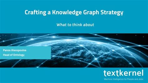 Crafting A Knowledge Graph Strategy What To Think About PPT
