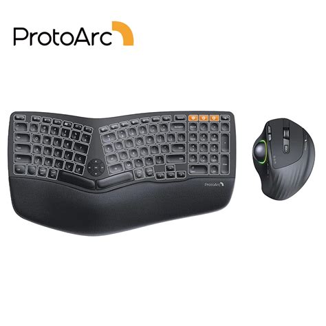 프로토 아크 Rgb 무선 트랙볼 마우스 및 블루투스 백라이트 인체 공학적 분할 키보드 무선 트랙볼 마우스 및 블루투스 백라이트 Aliexpress