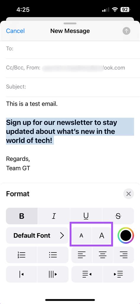 How To Change Font Style And Size In Apple Mail App Guiding Tech