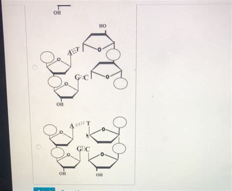 Solved Choose Rhe Correct Chemical Structure Of A