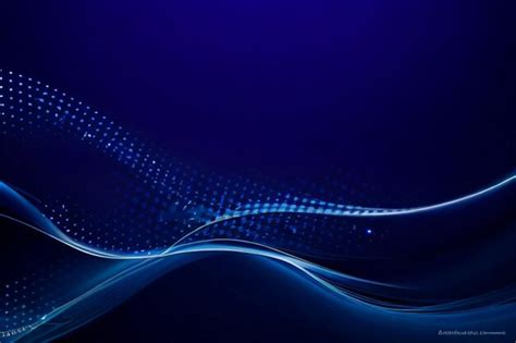 Premium Ai Image Wave Of Dots And Weave Lines Abstract Background Network Connection Structure