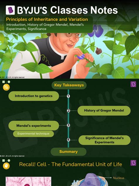 1 Introduction To Inheritance And Variation Pdf Heredity Genetics
