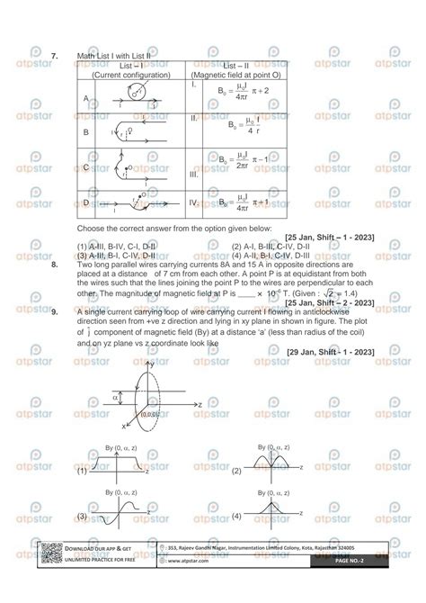 SOLUTION Physics Jee Main Chapterwise Pyqs Pdf Studypool