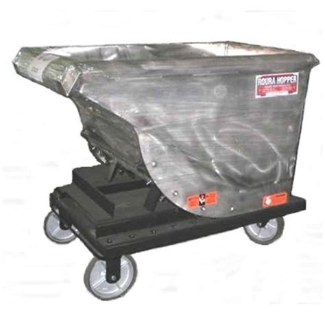Self Dumping Hoppers With Wheels Roura Material Handling