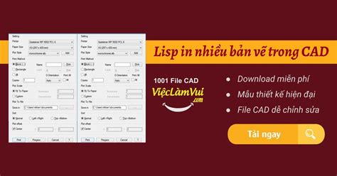 Lisp In Nhiều Bản Vẽ Trong Cad 1738 Việclàmvuicom