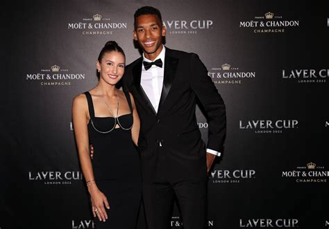 In Pictures Felix Auger Aliassime Enjoys The Good Life With Fiance Nina Ghaibi Soaks Up