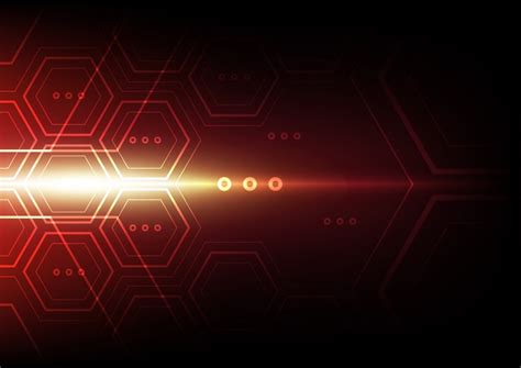 Premium Vector Hexagon Abstract Technology Background