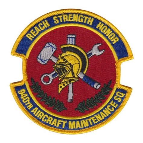 940 Amxs Patch 940th Aircraft Maintenance Squadron Patches