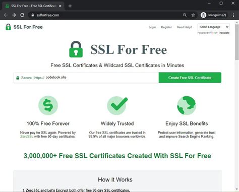 Secure Your WebSite Using A Free SSL Certificate FreeCode Spot