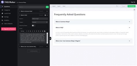 Best Free Accordion FAQ Widgets For Your Website In