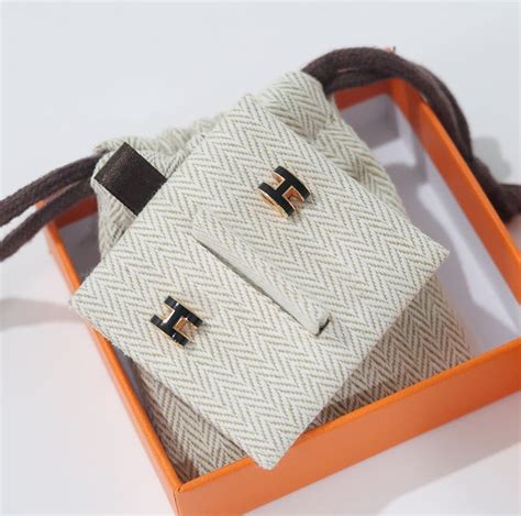 에르메스 귀걸이 팝아슈 미니 누아 로즈골드 블랙 후기 네이버 블로그