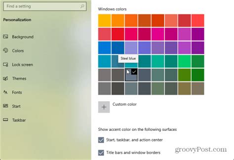 How To Create Your Own Custom Theme On Windows 10