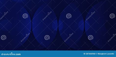 Abstract Tech Circle Lines Background Digital Dynamic Lines Water