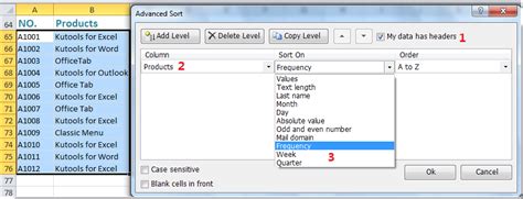 Easily Sort Data By Last Name Month Frequency Text Length In Excel