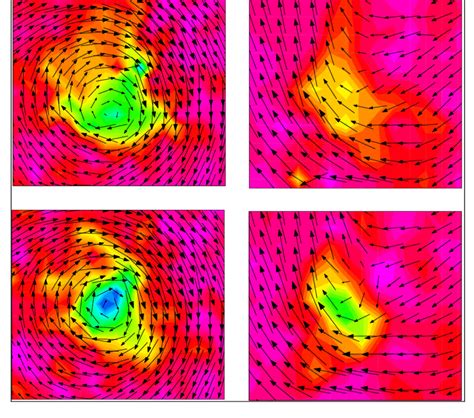 Detail Of Primary On The Left And Secondary Tip Vortex On The Right