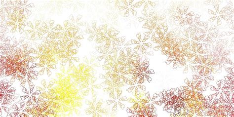 Light Orange Vector Abstract Layout With Leaves 2746545 Vector Art At Vecteezy