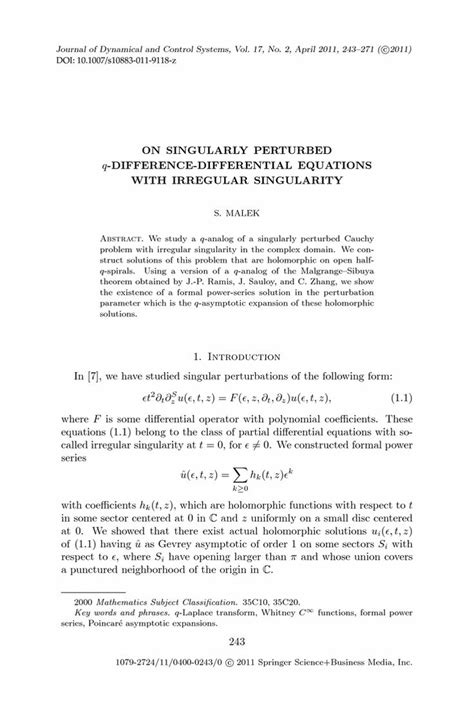 Local Analytic Classification Of Q Difference Equations