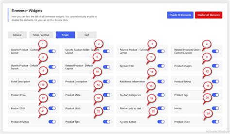 Products Page Widgets ShopBuilder WooCommerce Page Builder
