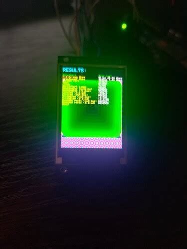 the 320x240 display does not fully work with the arduino st7789 fast