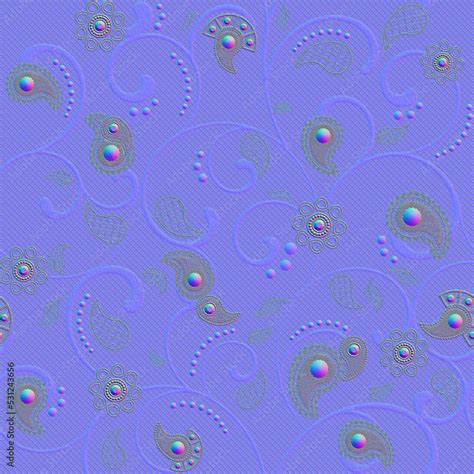 Normal Map Texture Fabric Normal Texture Mapping Stock Illustration Adobe Stock