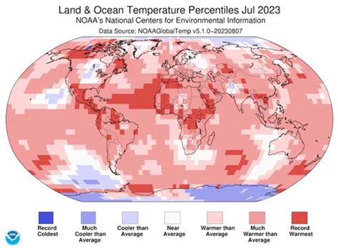 Earth Temps Map Rachel Carson Council