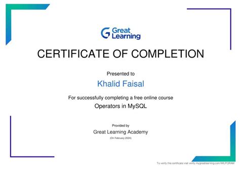 Completed Mysql Operators Course🚀 Mysql Operators Are Symbols Or Keywords Used In Sql Queries