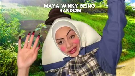 Maya Winky But Shes Random 1 Youtube