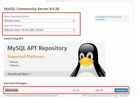 Ubuntu 本地安装mysql软件包（deb Bundle） Csdn博客